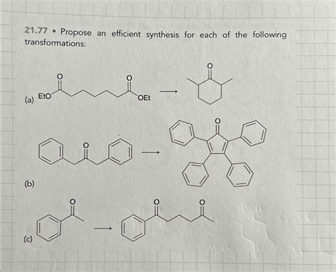 21 77 ﻿propose An Efficient Synthesis For Each Of