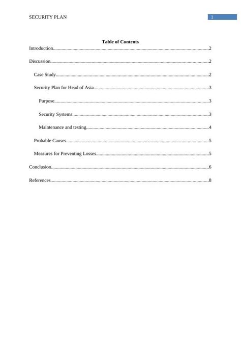 Information Security Plan Supermarket In Singapore