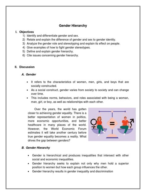 Gender Hierarchy Pdf Gender Gender Studies