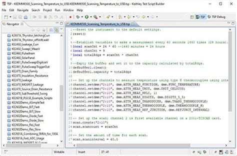 Tsp For Test Automation Tektronix