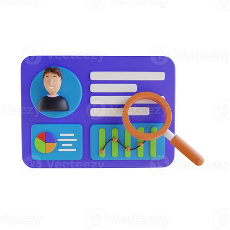 User Analysis 3d Illustration 53823571 Png