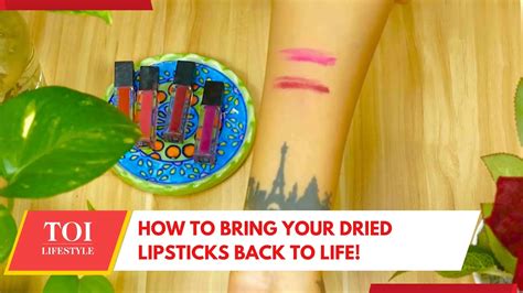 Bring Life Back To Your Old Lipsticks With This 5 Minute Hack
