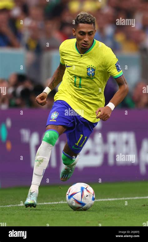 Doha Qatar 24th November 2022 Raphael Raphina Of Brazil During The