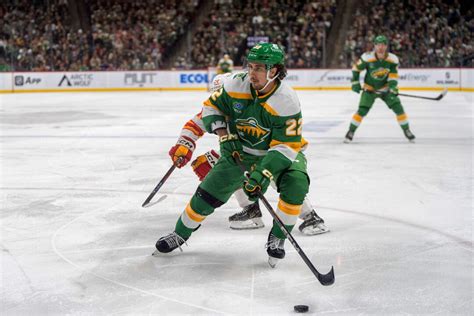Andrei Kuzmenko 2 Goals Helps Flames To Win Over Wild Reuters