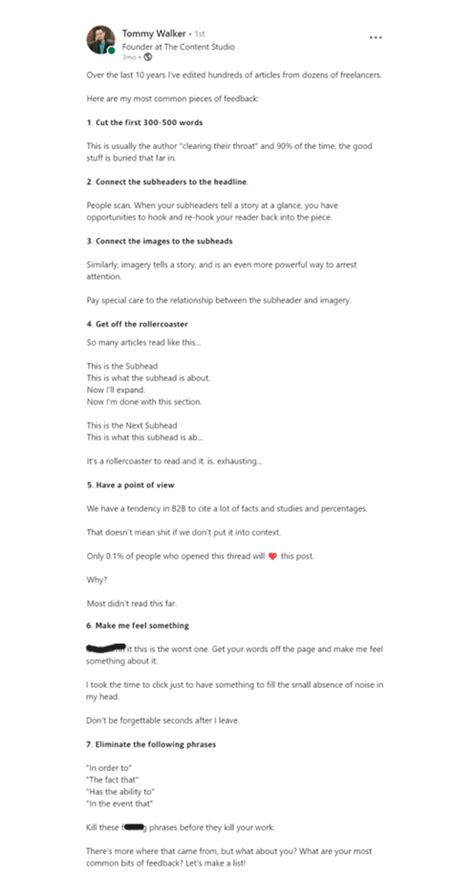 Craft Your Own Inspiring Posts Using These 5 LinkedIn Examples B2B Writers International