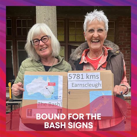 Bound For The Bash Signs Big Red Bash