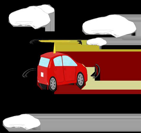 プロペラで空を飛ぶ車のイラスト いらすとマッピング