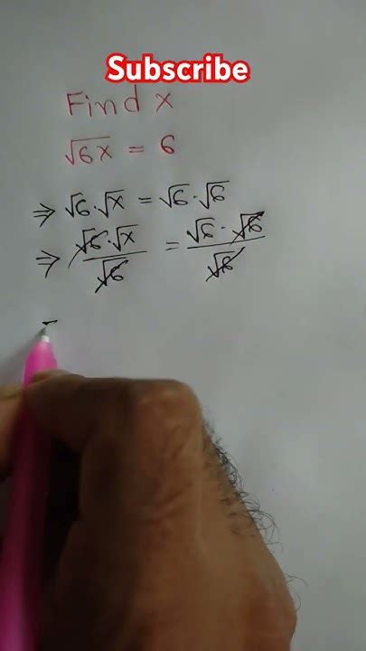 A Nice Algebra Math Problem Math Mathamatics Shorts Mathstricks