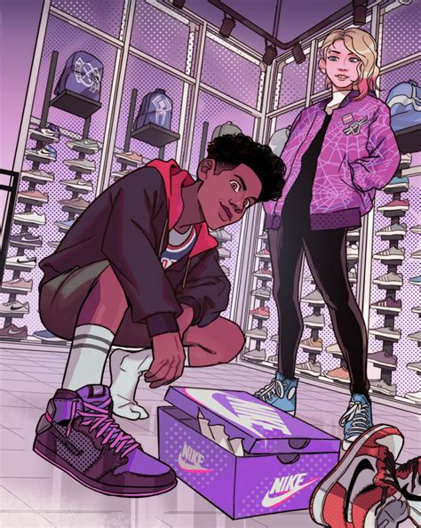 Miles And Gwen By Gabriel Picolo Multiversity Comics