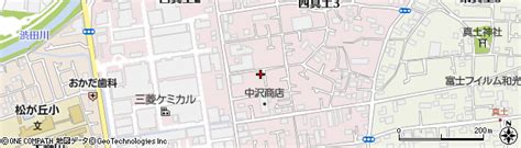 神奈川県平塚市西真土3丁目3 45の地図 住所一覧検索｜地図マピオン