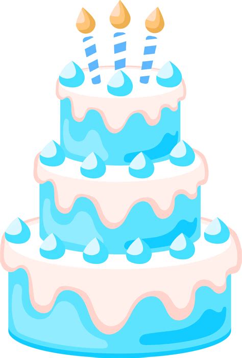 Cumpleaños Pastel Con Velas Ilustración 36273112 Png