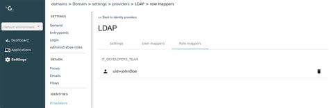User Role And Group Mapping Gravitee Documentation