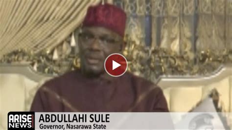 Abdullahi Sule 35 Of 36 Governors Have Already Agreed On State Police Arise News