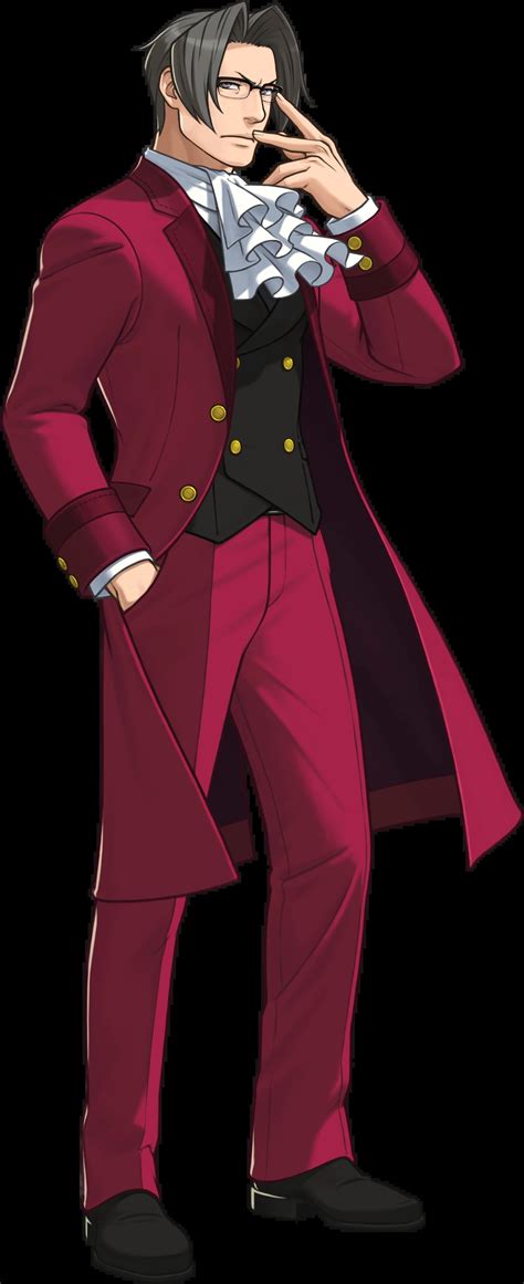 Miles Edgeworth Ace Attorney Wiki Fandom