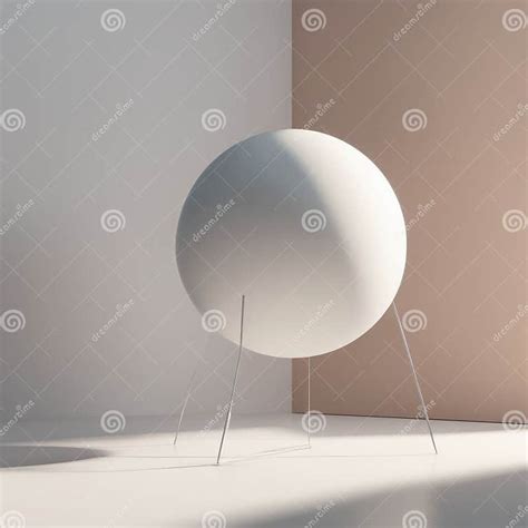 Abstract Minimal Geometric Background 3d Illustration 3d Render Abstract Minimal Geometric