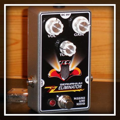 Missing Link Audio Eliminator Germanium Distortion Pedal Reverb