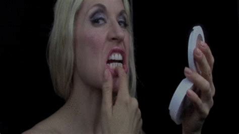 Teeth Checking With My Compact Before A Date Marinas Sexy Shop Clips4sale