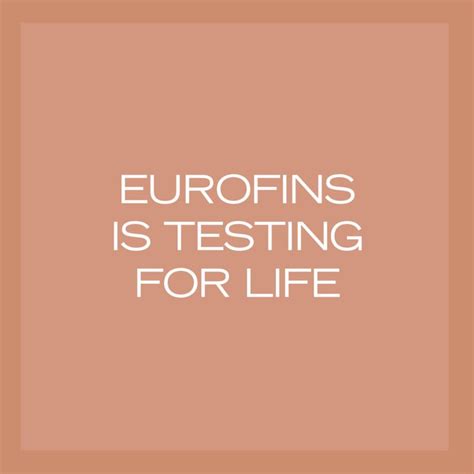 Eurofins Us Food Feed And Supplement Testing On Linkedin Today
