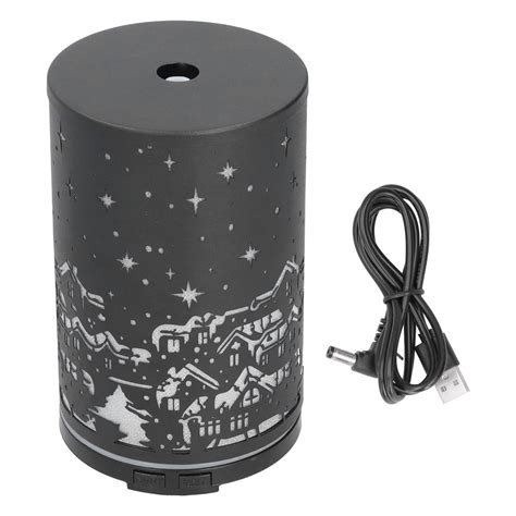 100ml Urban Night Sky Pattern Aroma Diffuser Automatic Led Aroma