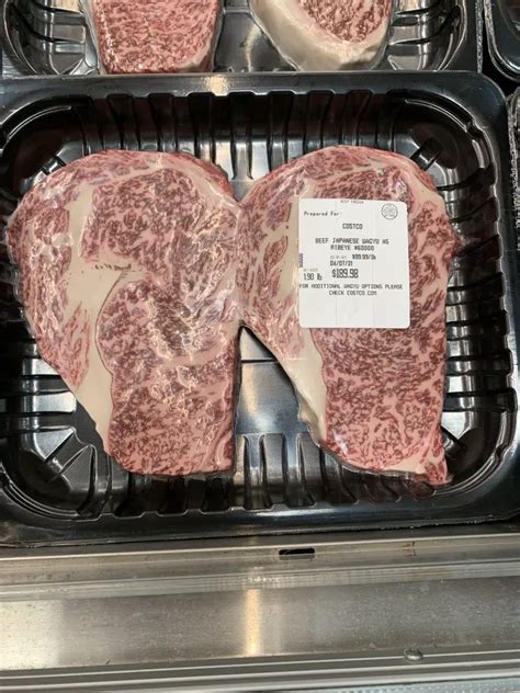 Costco A5 Wagyu Ribeye Steak Japanese A5 Beef Costco Fan