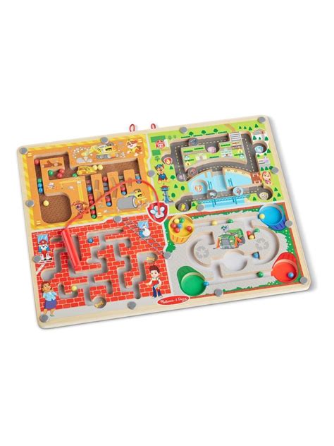 Buy Melissa And Doug Paw Patrol 2 Four In One Magnetic Wand Maze Board