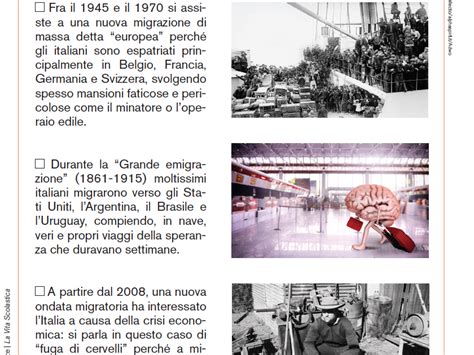 Lemigrazione Italiana Giunti Scuola