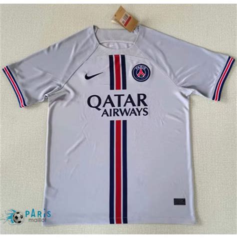 MaillotParis Nouveau Maillot De Foot Paris Paris Saint Germain Gris