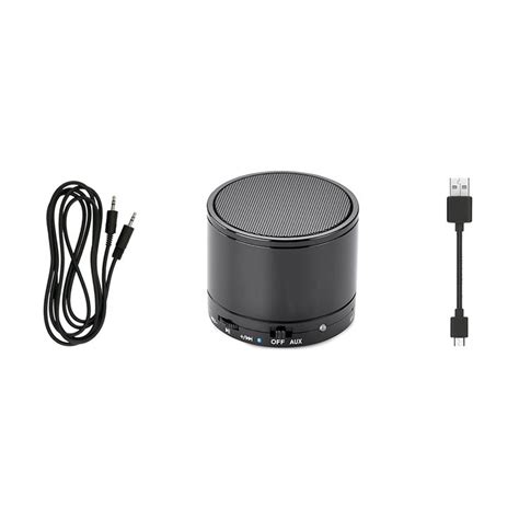 Round Metallic Speaker Speaker Metal Bluetooth Speaker