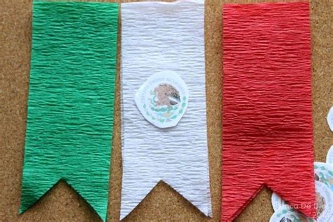 Guirnalda Tricolor para Celebrar la Independencia de México