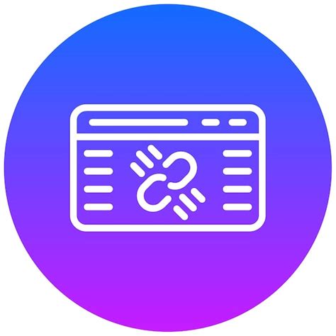 Premium Vector Broken Link Vector Illustration
