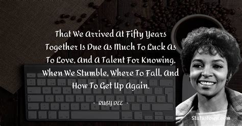 10 Best Ruby Dee Quotes