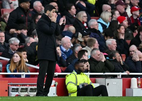Angry Mikel Arteta Blasts Arsenal Players And Makes Title Admission
