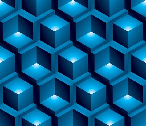 Premium Vector Geometric Seamless Pattern Endless Colorful Vector Regular Background