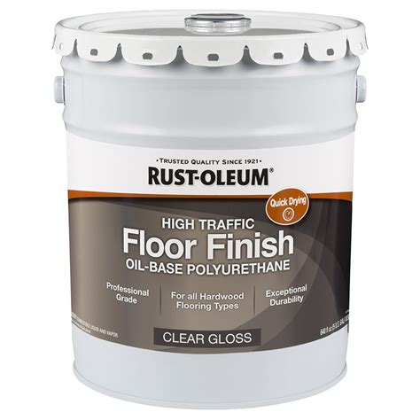 Rust Oleum 640 Fl Oz Gloss Oil Based Polyurethane At