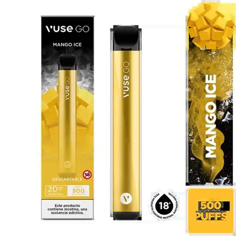 Vuse Go Vapeador Mango Ice 500 Puffs Rappi