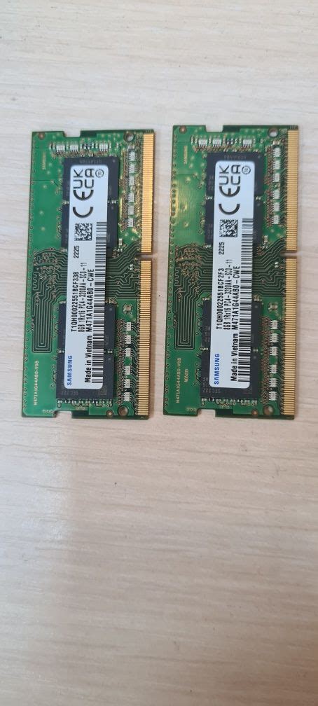 Модуль памяті для ноутбука Sodimm Ddr4 16gb 3200 Mhz Samsung 1 300 грн Запчастини для