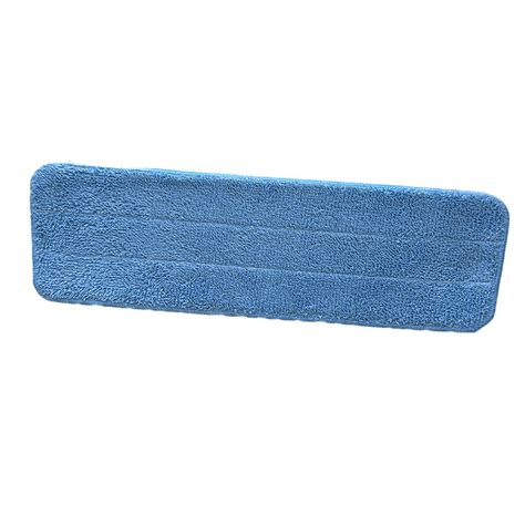Microfibre Flat Mop Refill 44cm Blue Wet And Dry Use Diamond Globe