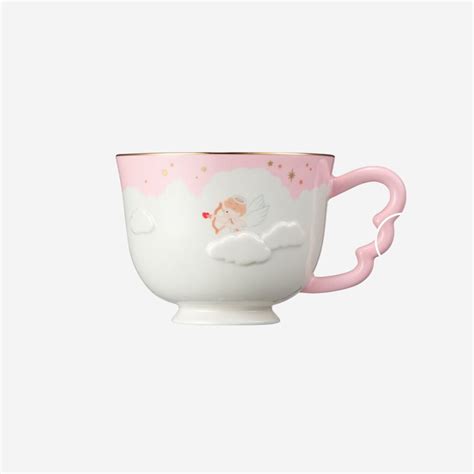 스타벅스 21 큐피드 커플 핑크 머그 355ml Starbucks Kream