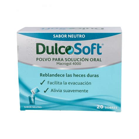 DULCOSOFT Polvo para Solución Oral Sabor Neutro 20 Sobres