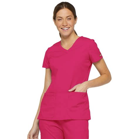 Dickies Dickies Eds Signature Contemporary Fit V Neck Scrub Top 85906