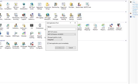 Net Core In Application Pool In Iis 10 Not Working Microsoft Qanda