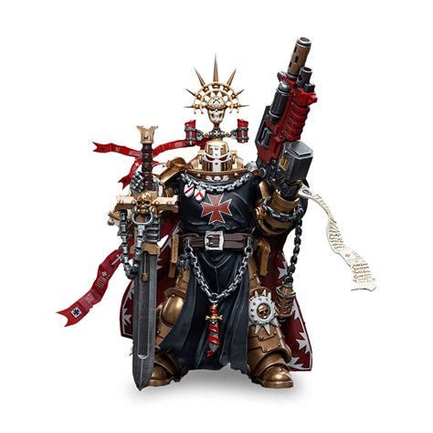 Warhammer 40k Black Templars High Marshal Helbrecht Action Figure