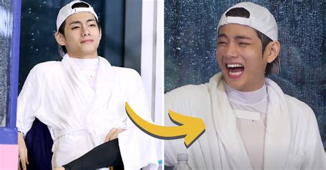 Btss V Proves Hes The King Of Duality With His Fierce To Cute Expressions In Run Bts Koreaboo