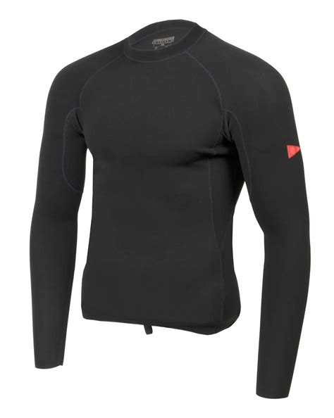 1 5mm Flatlock Wetsuit Jacket Black