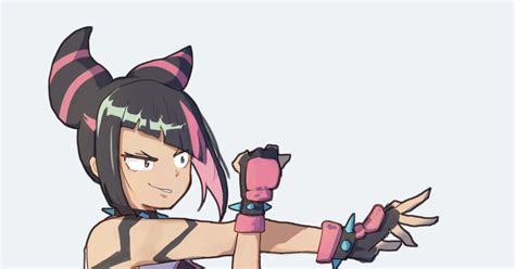 ストリートファイター Juri Linenのイラスト Pixiv