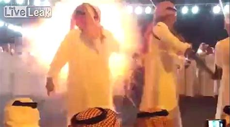Saudi Arabian Wedding Guest Escaped From Dancers Gun Daily Mail Online
