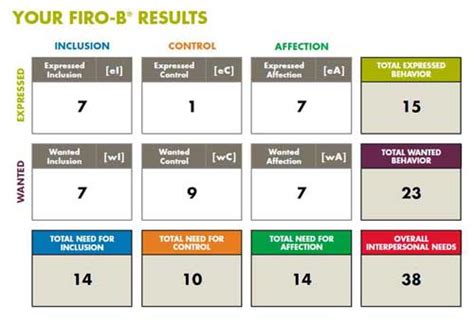 Firo B Your Interaction With Others Gr8 Solutions Group