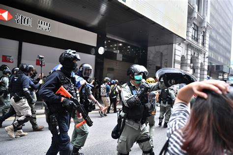 National Security Law Triggers Protest In Hk Abs Cbn News