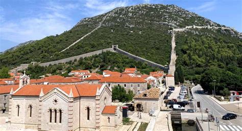 Stonske Zidine Druge Po Veličini Zidine Na Svijetu Svjetskiputnikhr