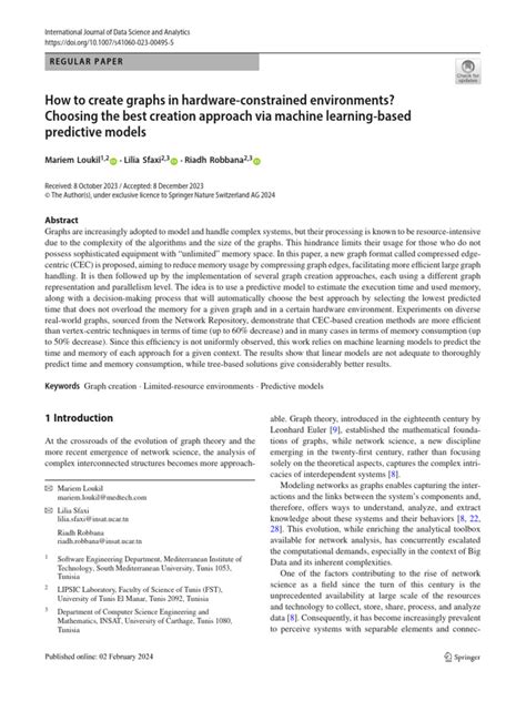 Article Graph Premiere Page Pdf Science System